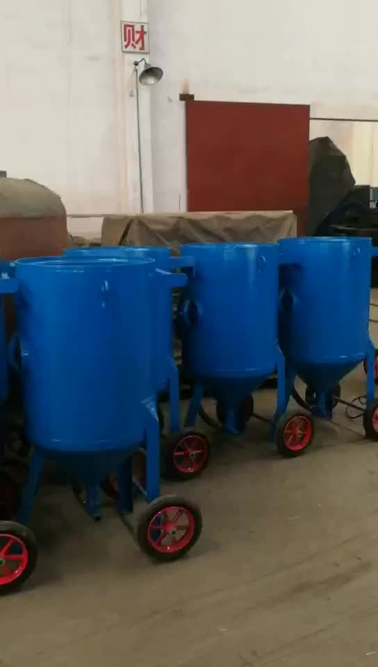 Portable Dry Sand Blasting Machine With Air Compressor Sandblaster For ...