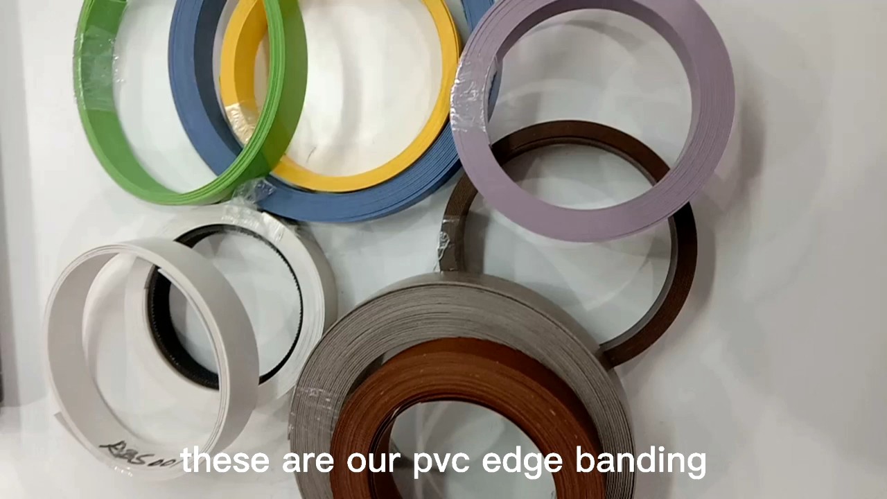 Solid Color Mdf Board Edging Tape Particle Board White Edge Banding ...