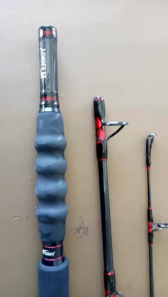 Wholesale 3 Section Carbon Fiber Hot Sale Boat Fishing Rod Trolling ...