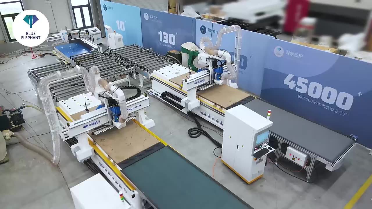 Fully Automatic Labelling Cnc Nesting Cell Panel Furniture Making ...