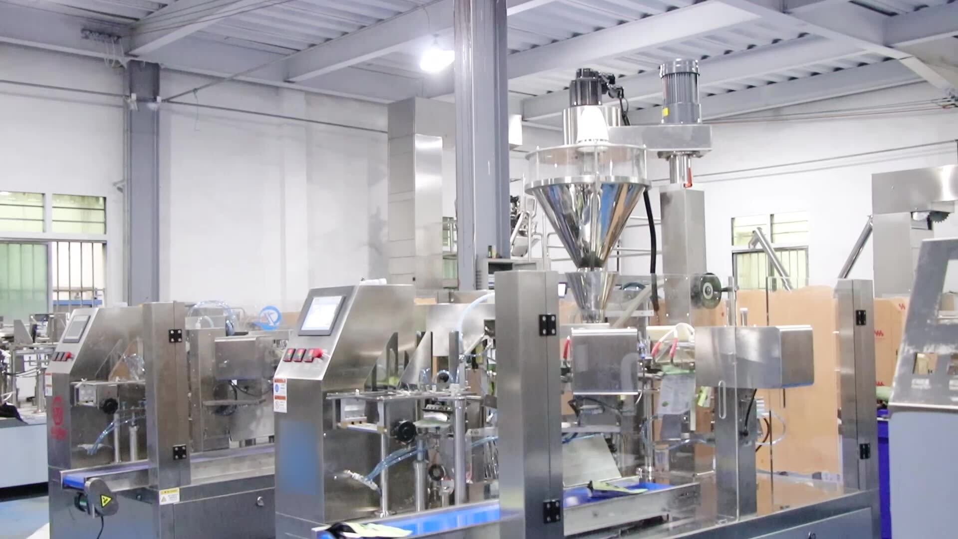 Filling Smoothies Packages Bag Packing Machines 1kg Flour Fill Sealing ...