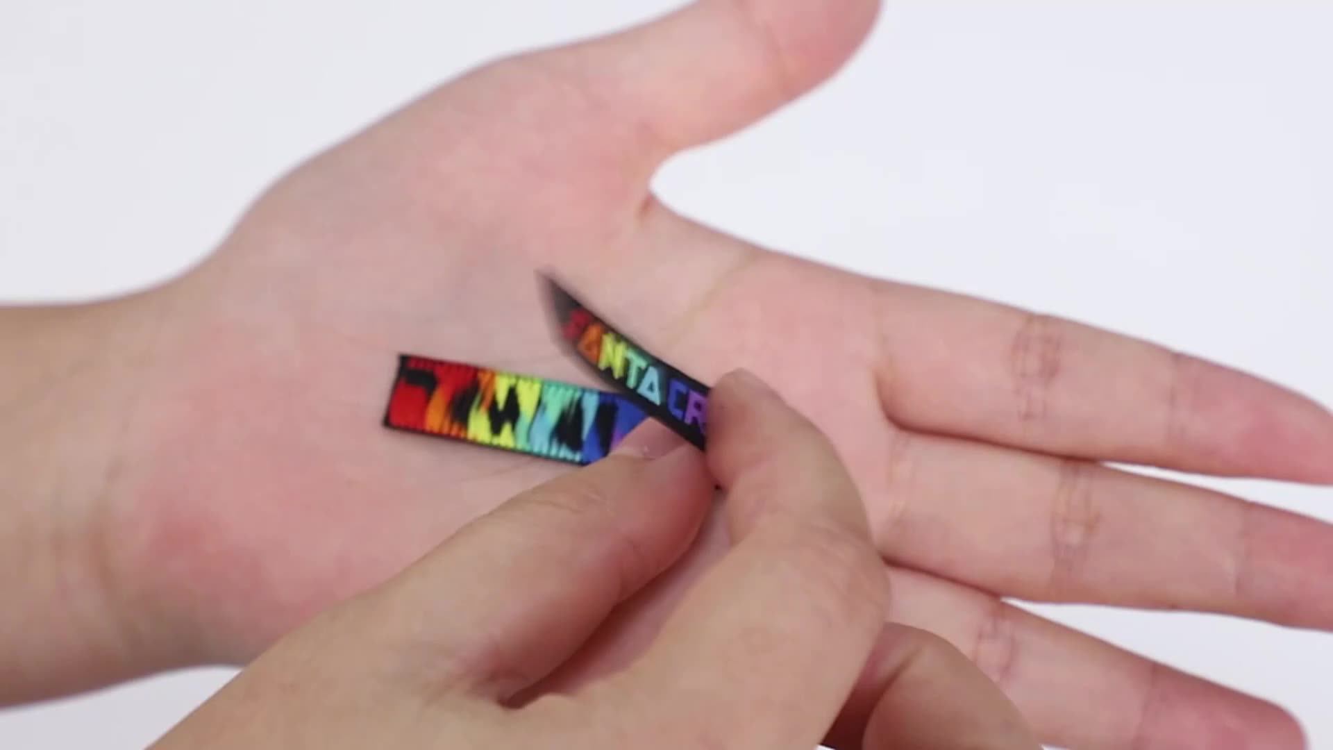 Design Custom Letters Logo Metallic Thread Woven Labels For Clothing ...