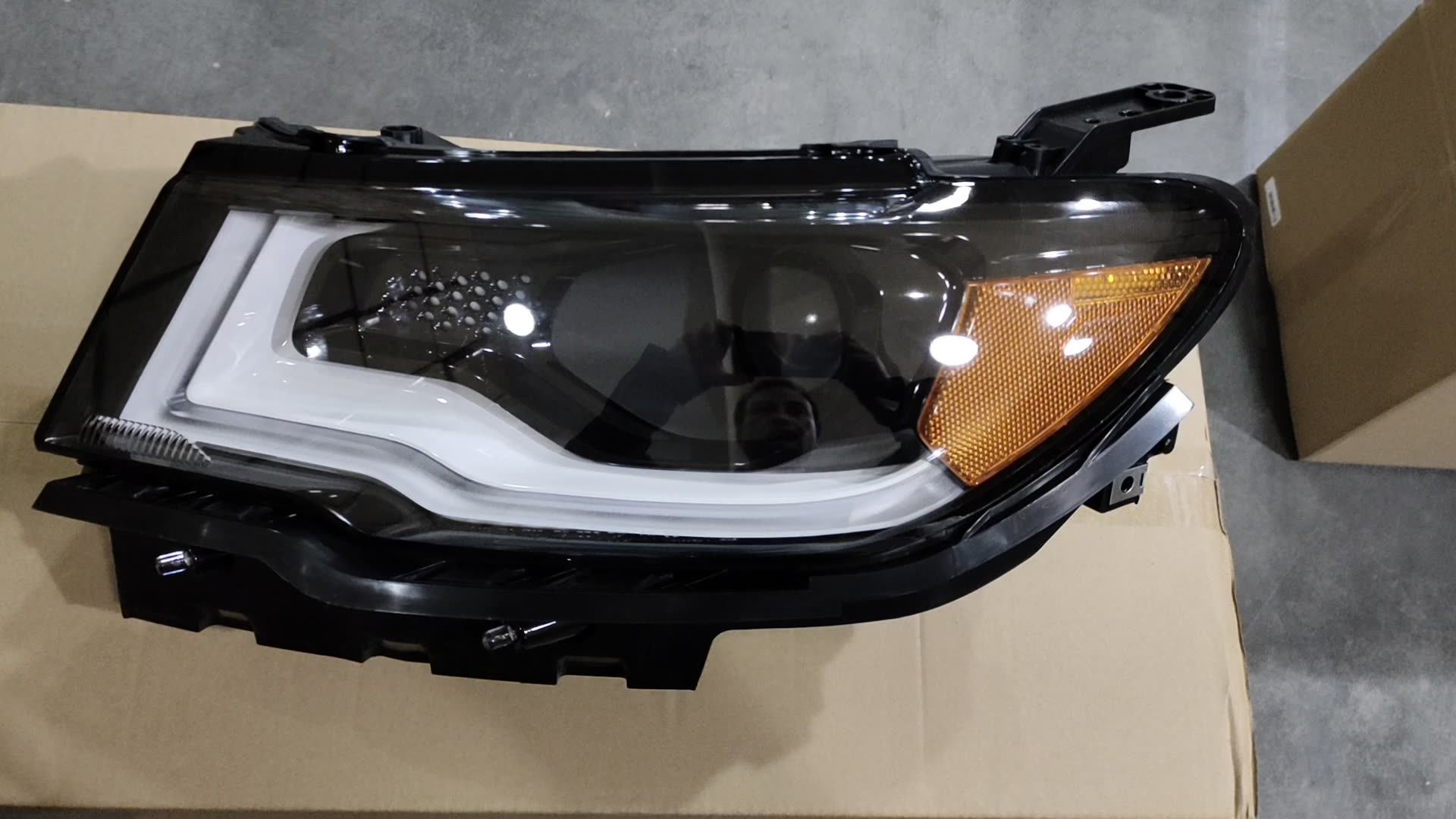 Полный Светодиодный Налобный Фонарь Американского Типа Jeep Compass ...