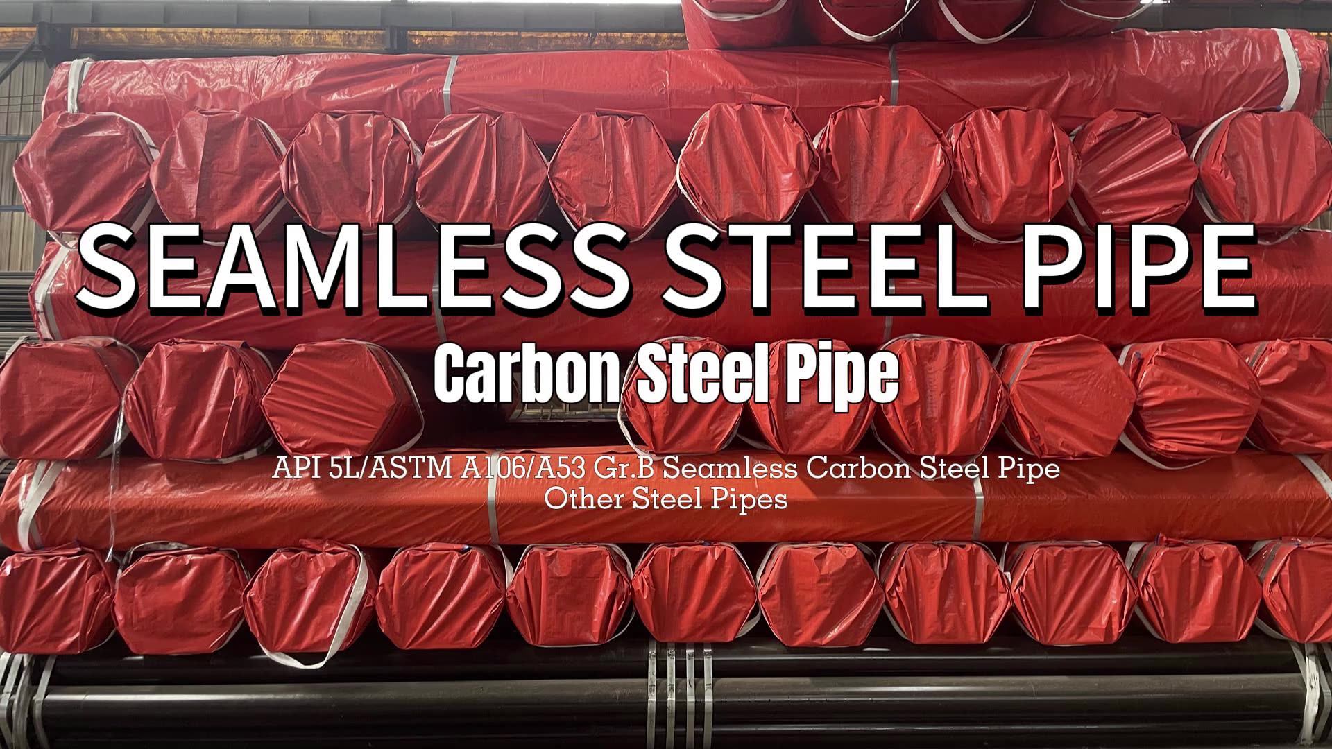 Api 5l Astm A53 Astm A106 Gr.b Seamless Carbon Steel Pipe Tubes ...