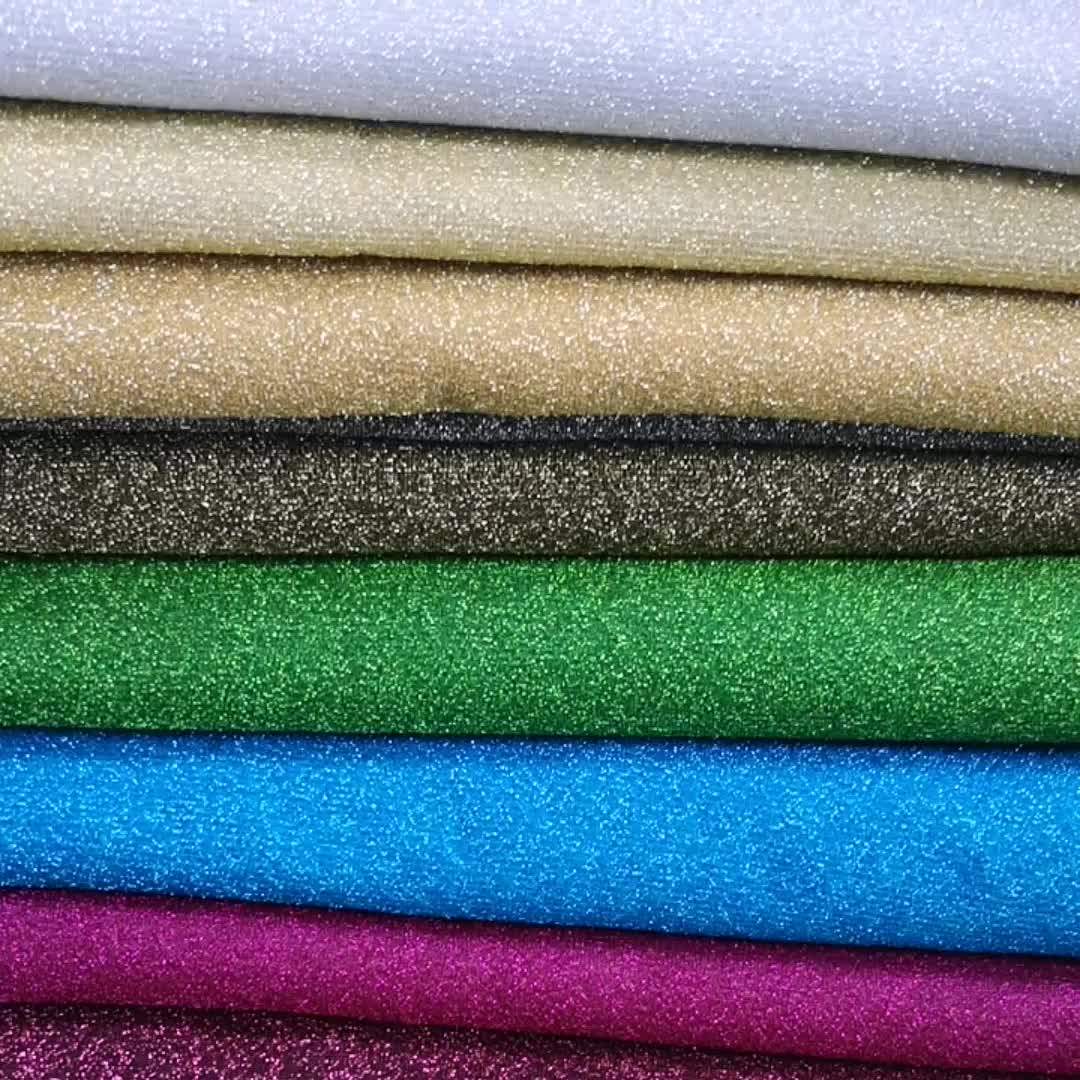 American Knitted Lurex Metallic Polyester Jersey Fabric Lame Jijimi ...