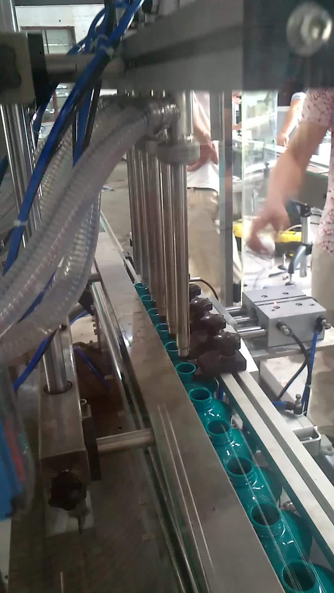 8 Heads High Efficiency Automatic Filling Machine With Plc Control For ...