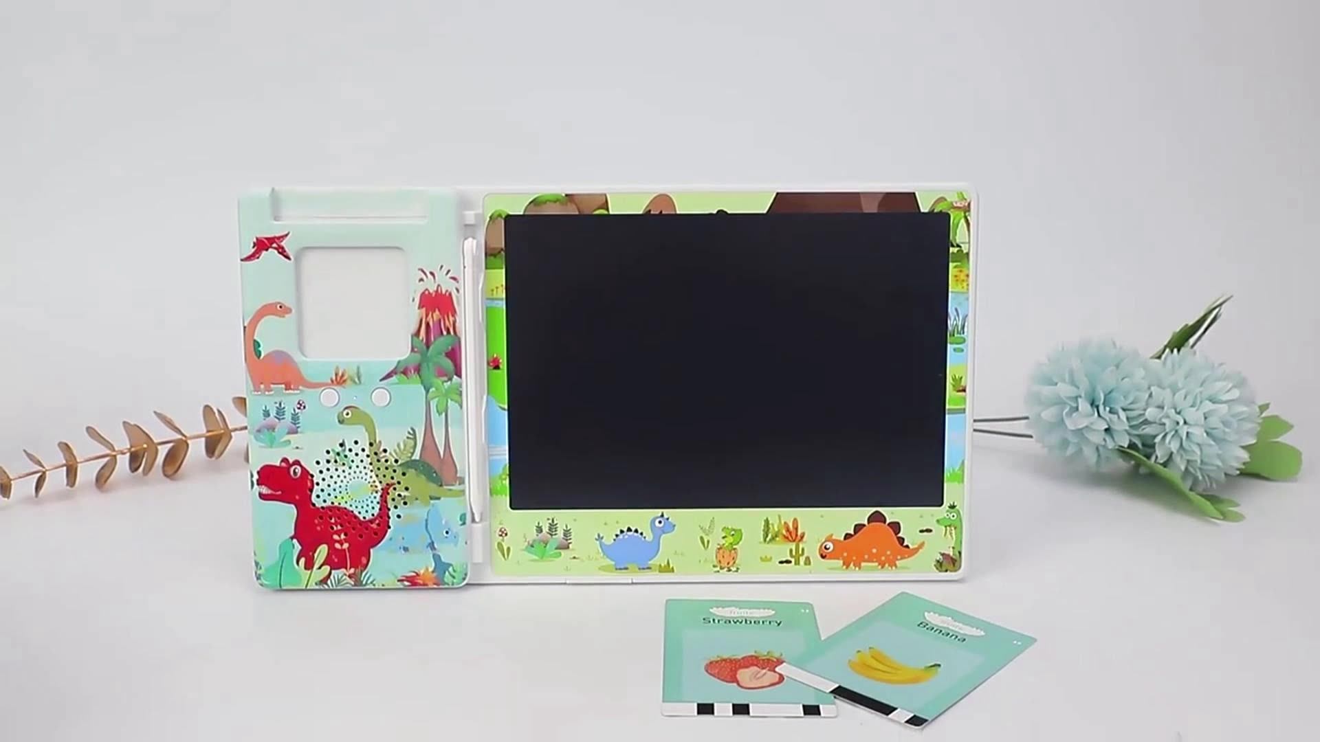 2-in-1 Montessori Educational Learning Machine Lcd Writing Drawing ...