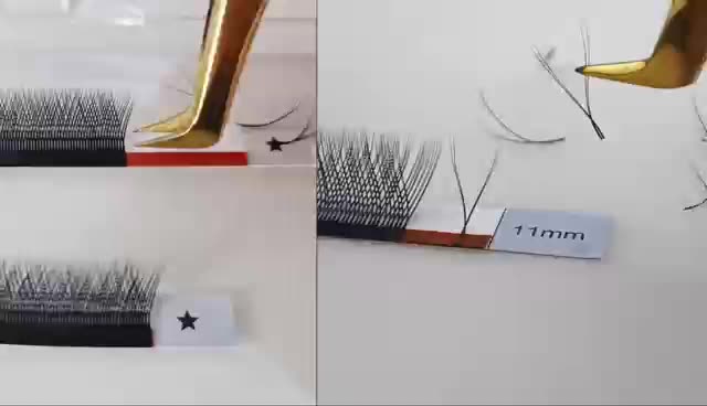 Lakanaku 4d 5d 6d 8d W Shape Lashes Yy Lash Extensions - Buy W Lashes,5d W Lash,W Shape Lashes ...