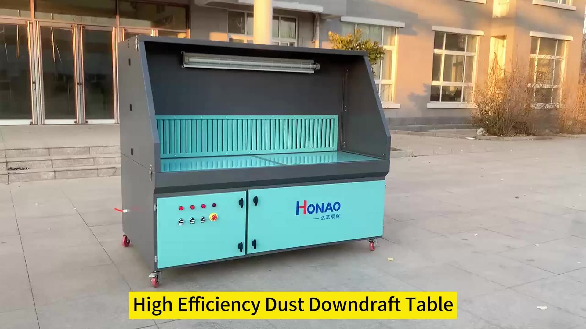 Industrial Dedusting Table Grinding Table Dust Collector For Metal Dust ...