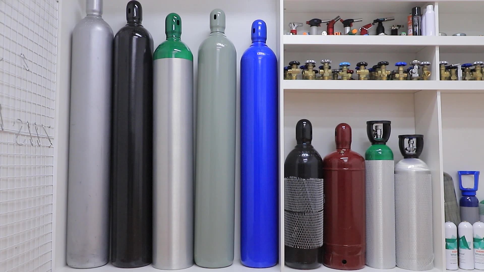 High Quality Carbon Dioxide Gas Tank Size 50l 200bar 30kg Co2 Cylinder ...