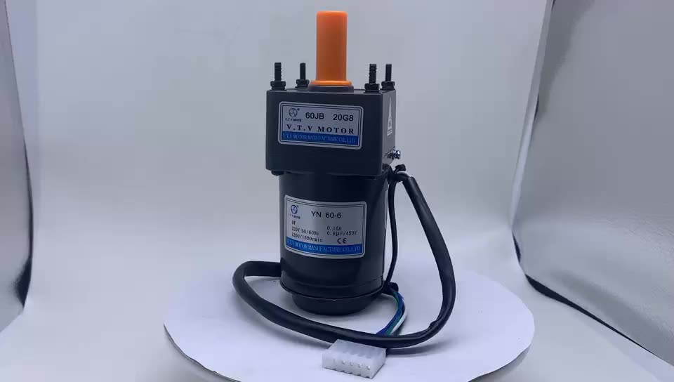 Linix Yn60-220-10/60jb75g0832 10w Ac Motor Gear Shaft Motor 3-wire Fixed Speed Motor - Buy 220v ...
