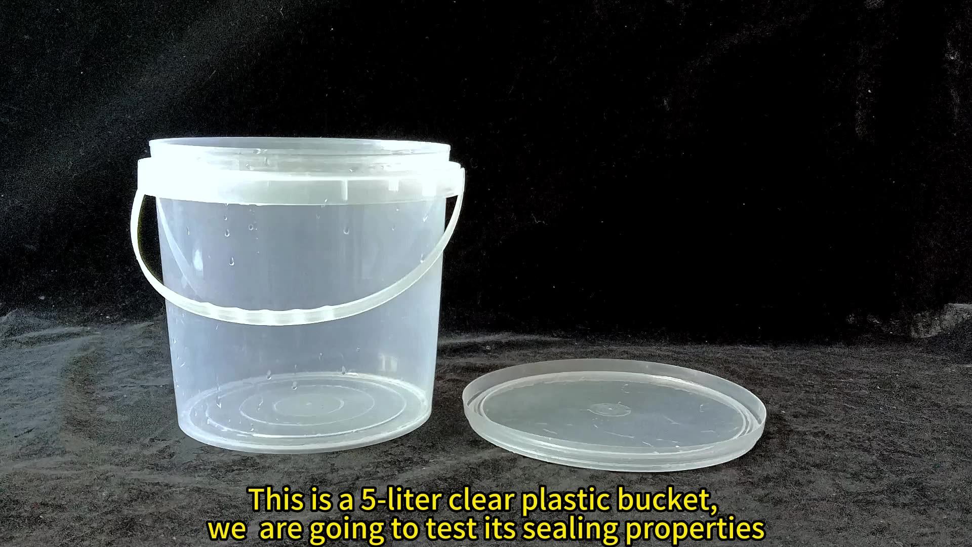 Hot Selling Custom Logo Fruits Container 5l Plastic Drinking Buckets ...