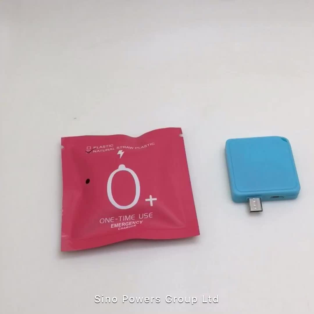 One Time Use Disposable Mobile Charger Portable Power Bank - Buy ...