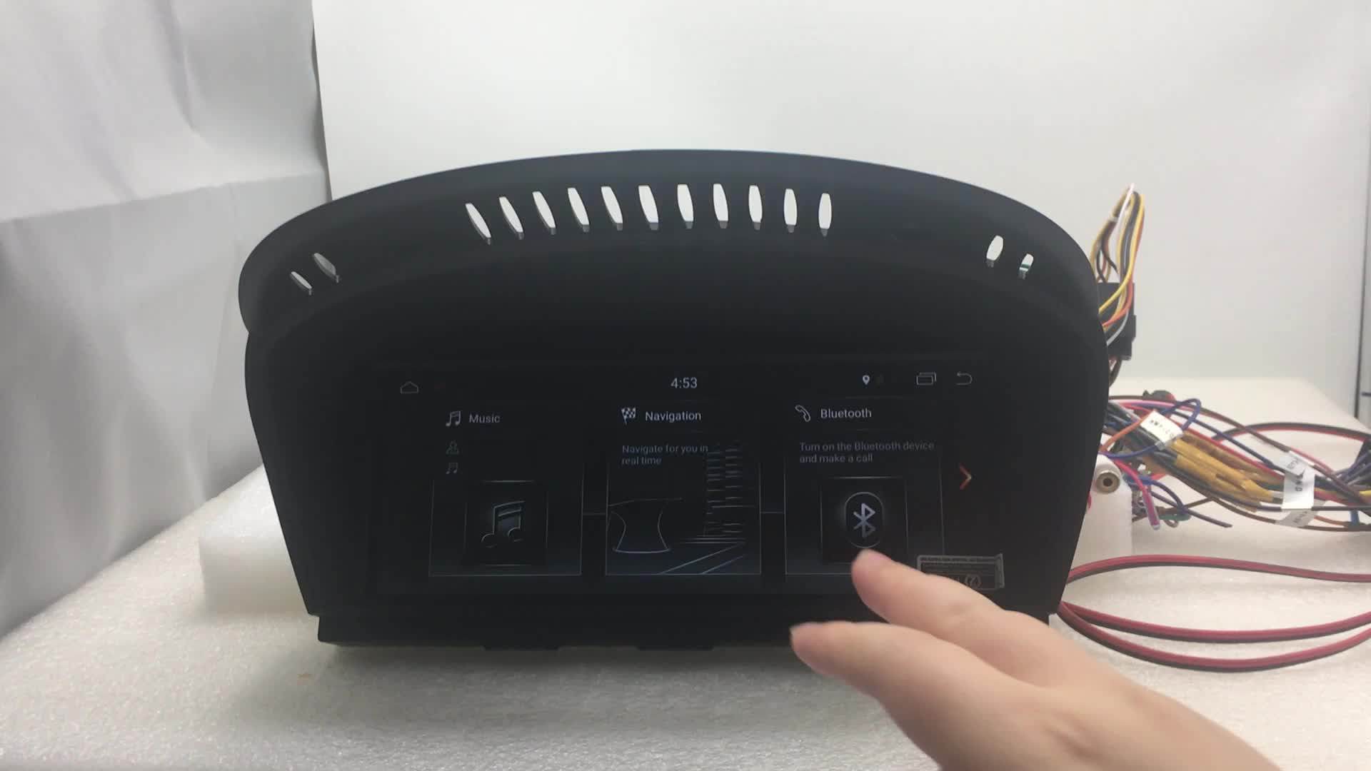 8-core Android 10.0 Car Video Player For Bmw E60 E61 E62 Gps Navigation ...