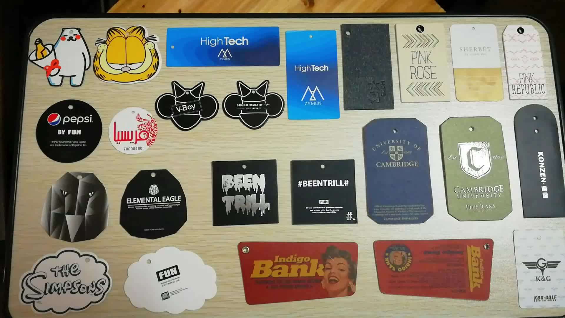 Tyvek Jeans Design Garment Custom Label Clothing Shoe Paper Hang Tags ...