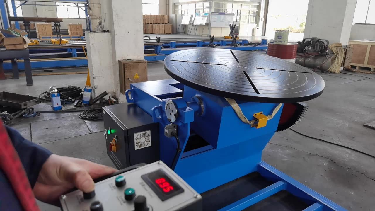 Welding Positioner Rotator Automation Heavy Duty Turntable Welding ...