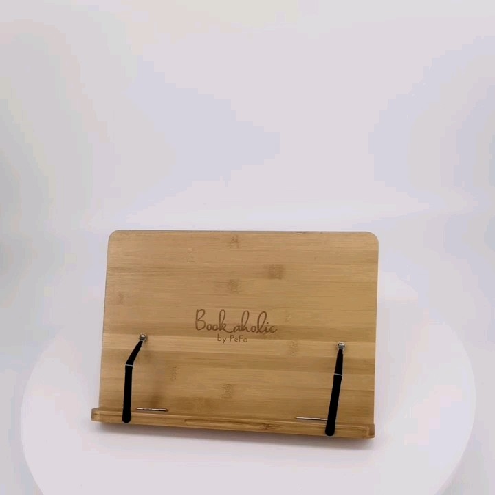 Bestseller Tabletop Bamboo Book Display Stand Wooden Book Holder - Buy ...