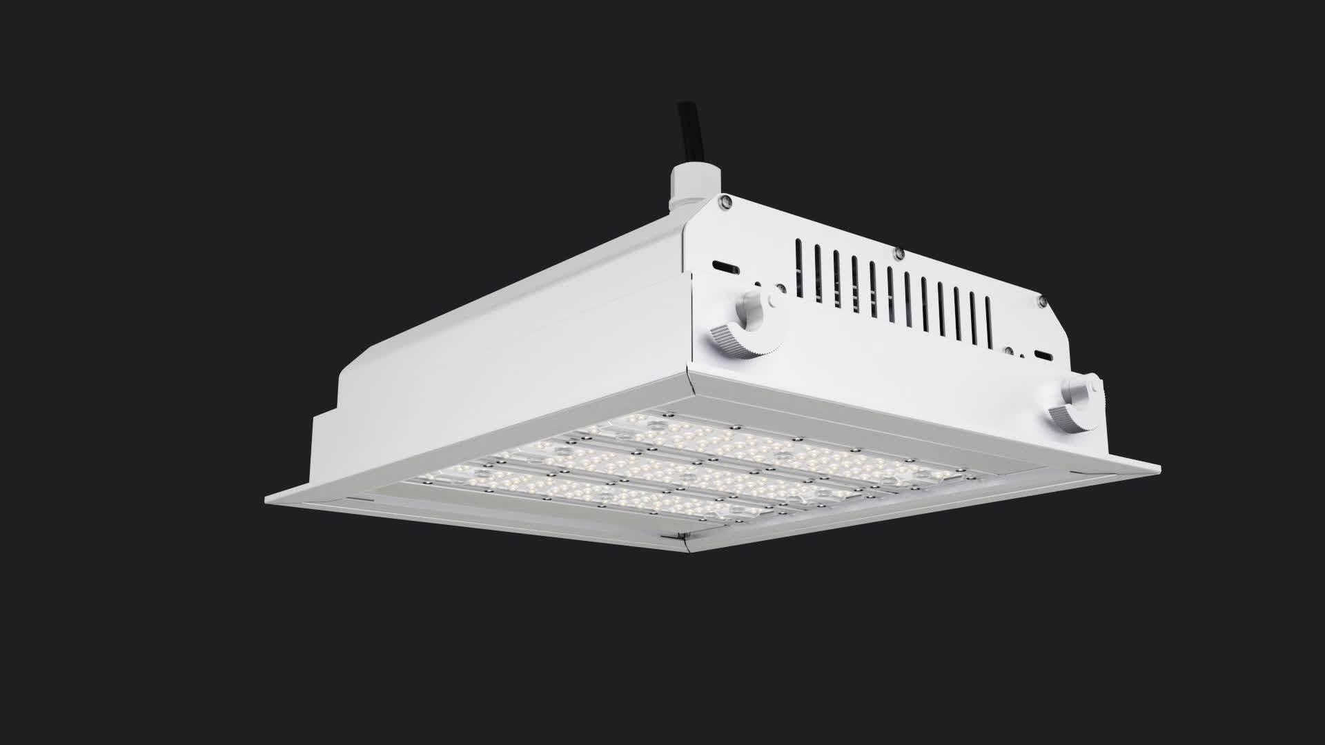 Atex 40w~240w Led Gas Station Canopy Light Petrol Station Light - Buy ...
