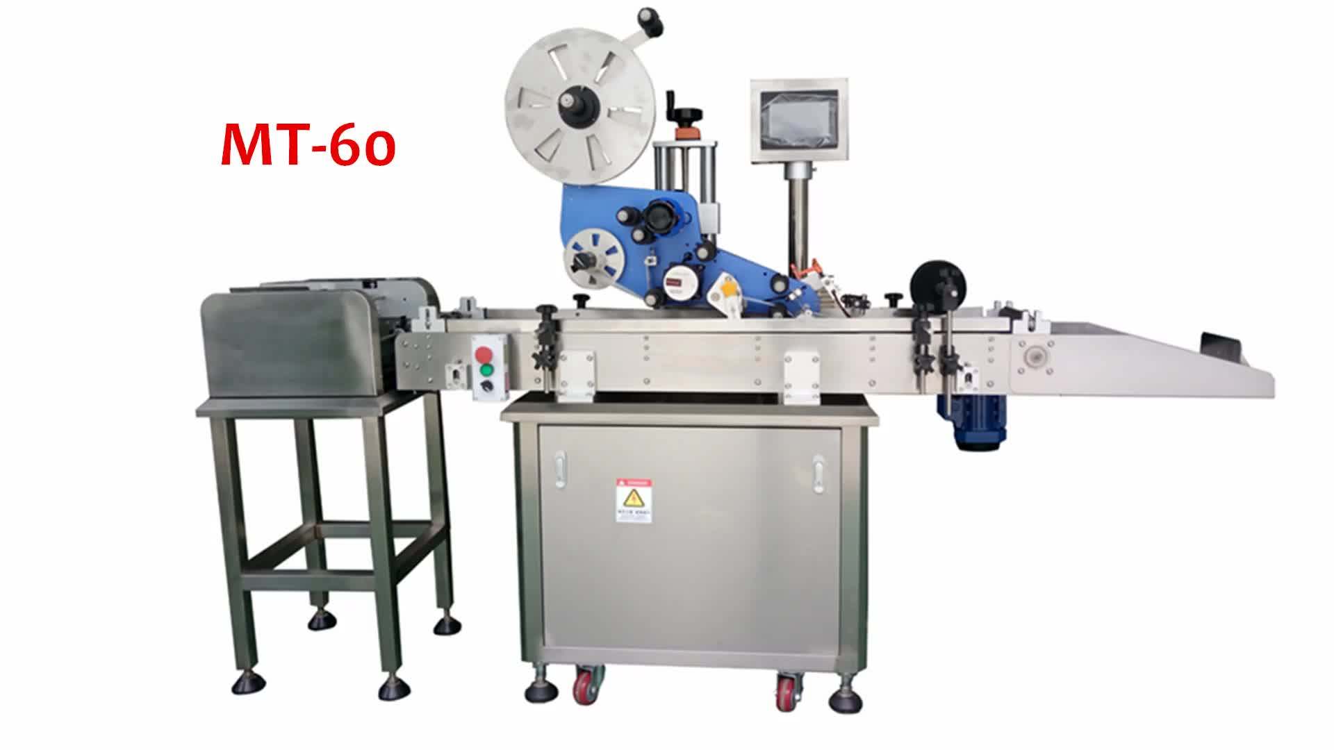 Pouches And Folding Carton Labeling Machine Automatic Sticker Labeling ...
