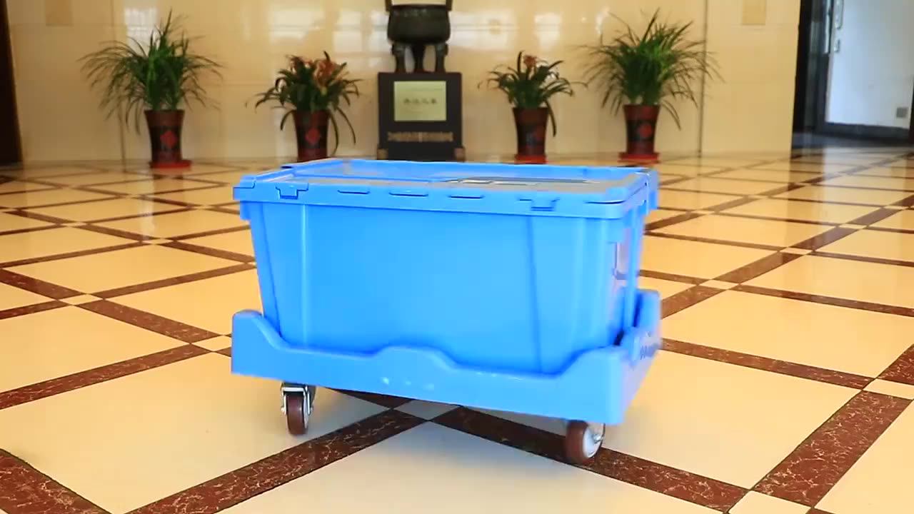 Large Stackable Plastic Crate Logistics Stackable Moving Crates And ...