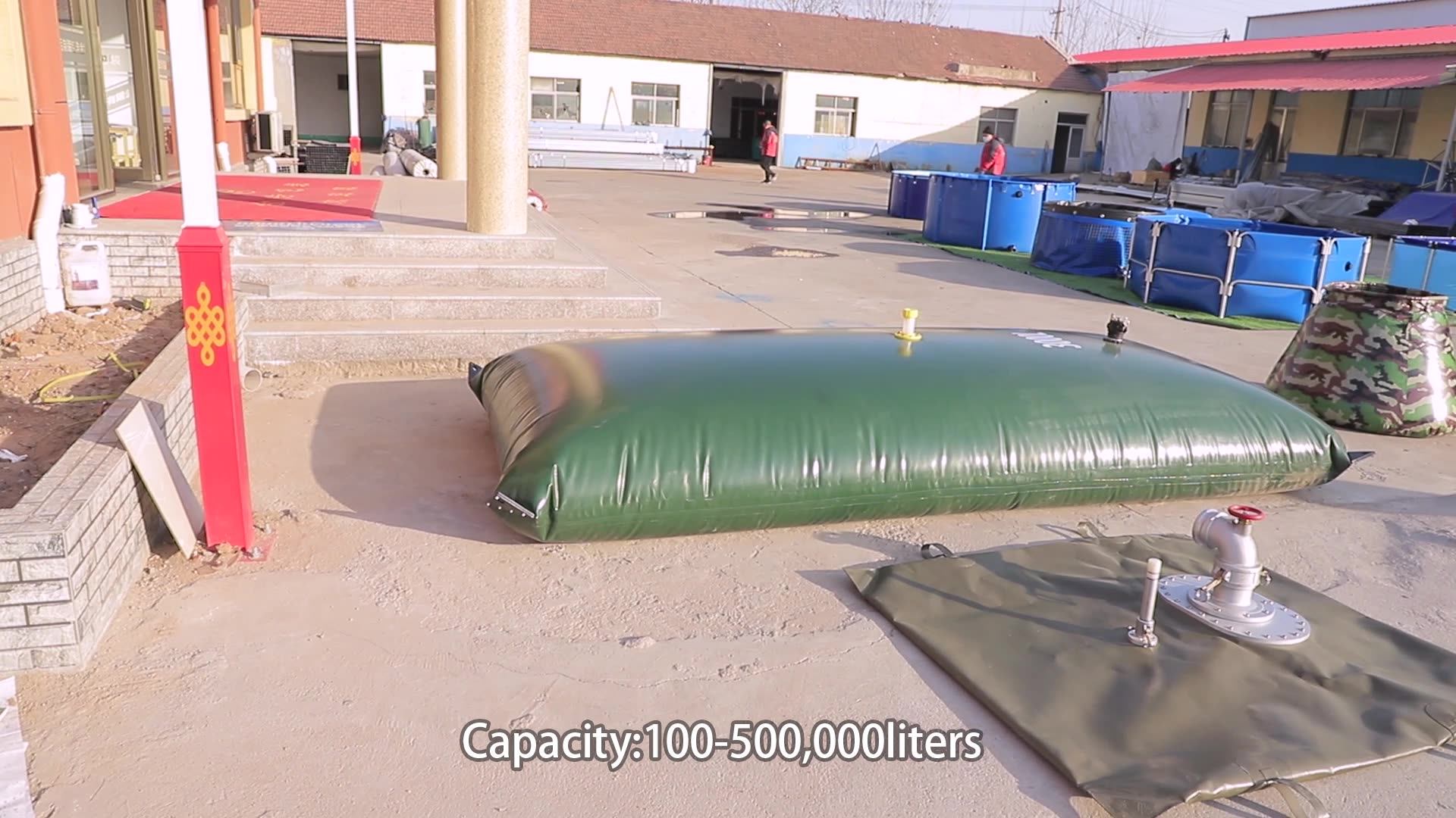 5000liter Plastic Collapsible Flexible Water Reservoire Tanks Storage ...