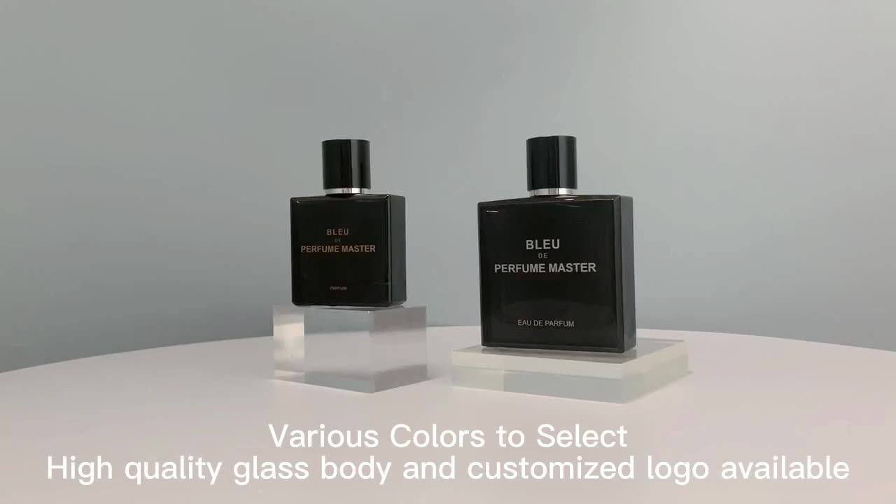 High Quality Luxury Design Parfum Botol Manufacturer 50ml 100ml Glass ...
