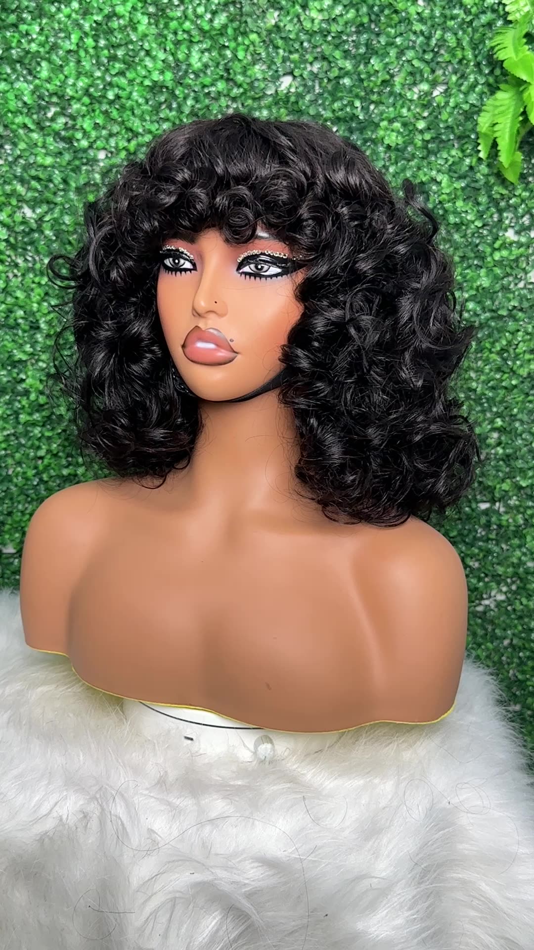 Raw Indian Hair Machine Bang Wig Vendor Wholesale 100 Human Hair