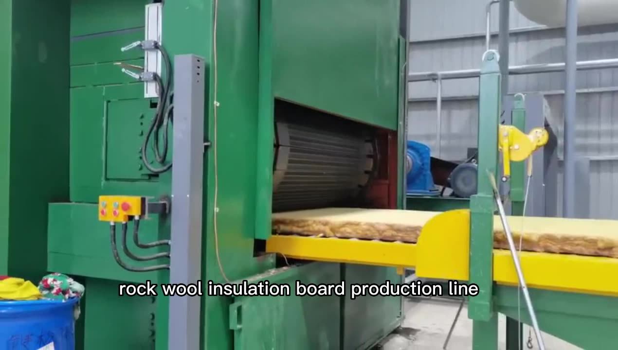 Mineral Wool Panel Production Line Basalt Fiber Production Line Basalt ...