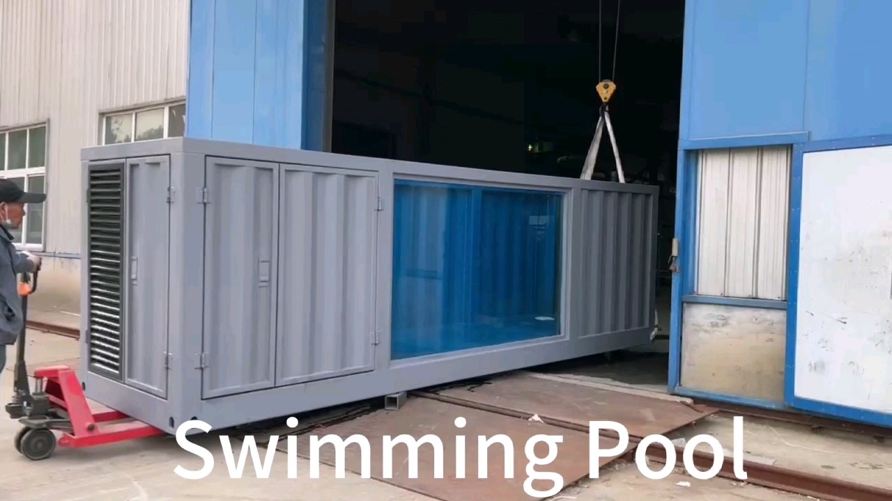 Shipping Prefabricated House Mobile Swimming Pool Us Standard Mobile ...