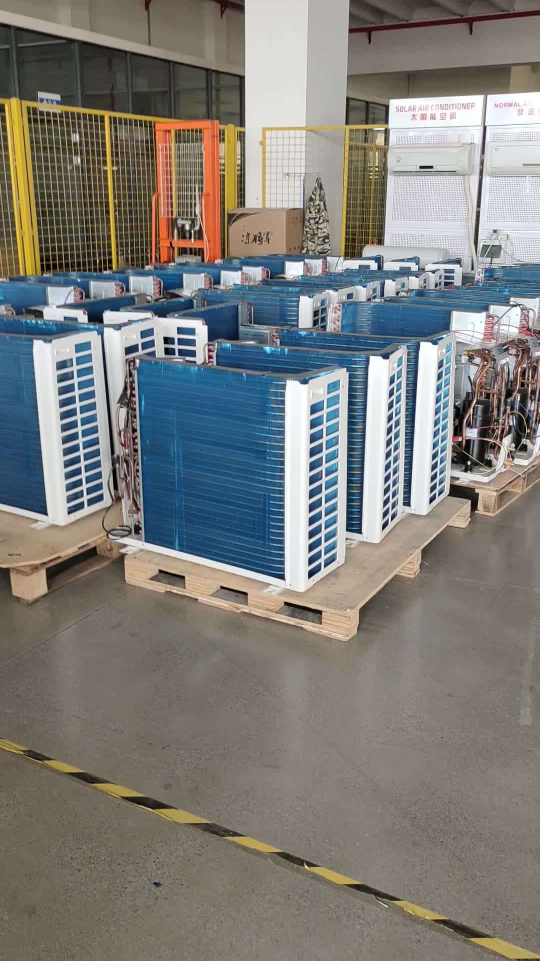 가정 난방과 냉각을 위한 15hp Acdc 잡종 태양 강화된 에어 컨디셔너 Buy 태양열 에어컨하이브리드 태양열 에어컨태양 시원한 에어컨 Product On