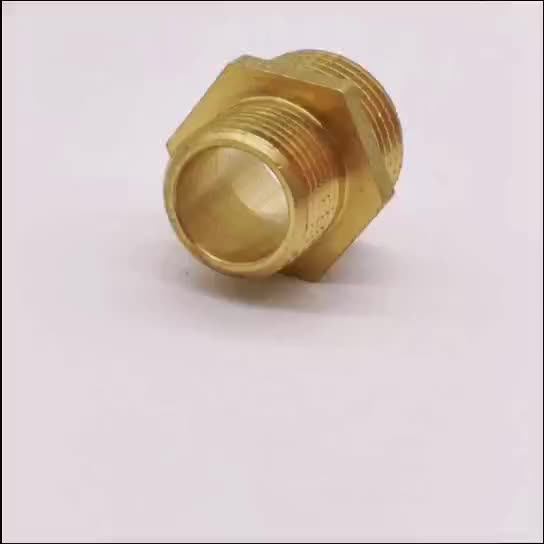 Green Valve Hose Straight Connector Reduce Hex Nipple Male1/2inch X ...