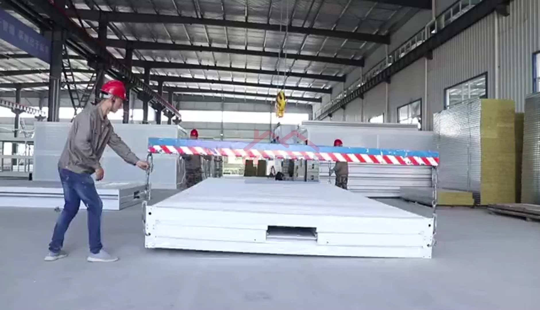 Quick Installation 20ft 40ft Folding Prefab Container Houses Foldable ...