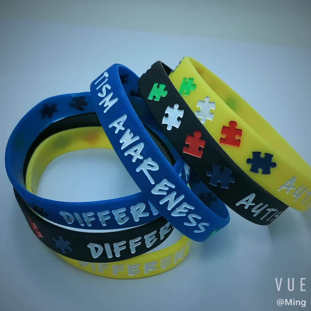 Yellow Color "i Have Autism Awareness " Silicone Bracelet,Autism ...