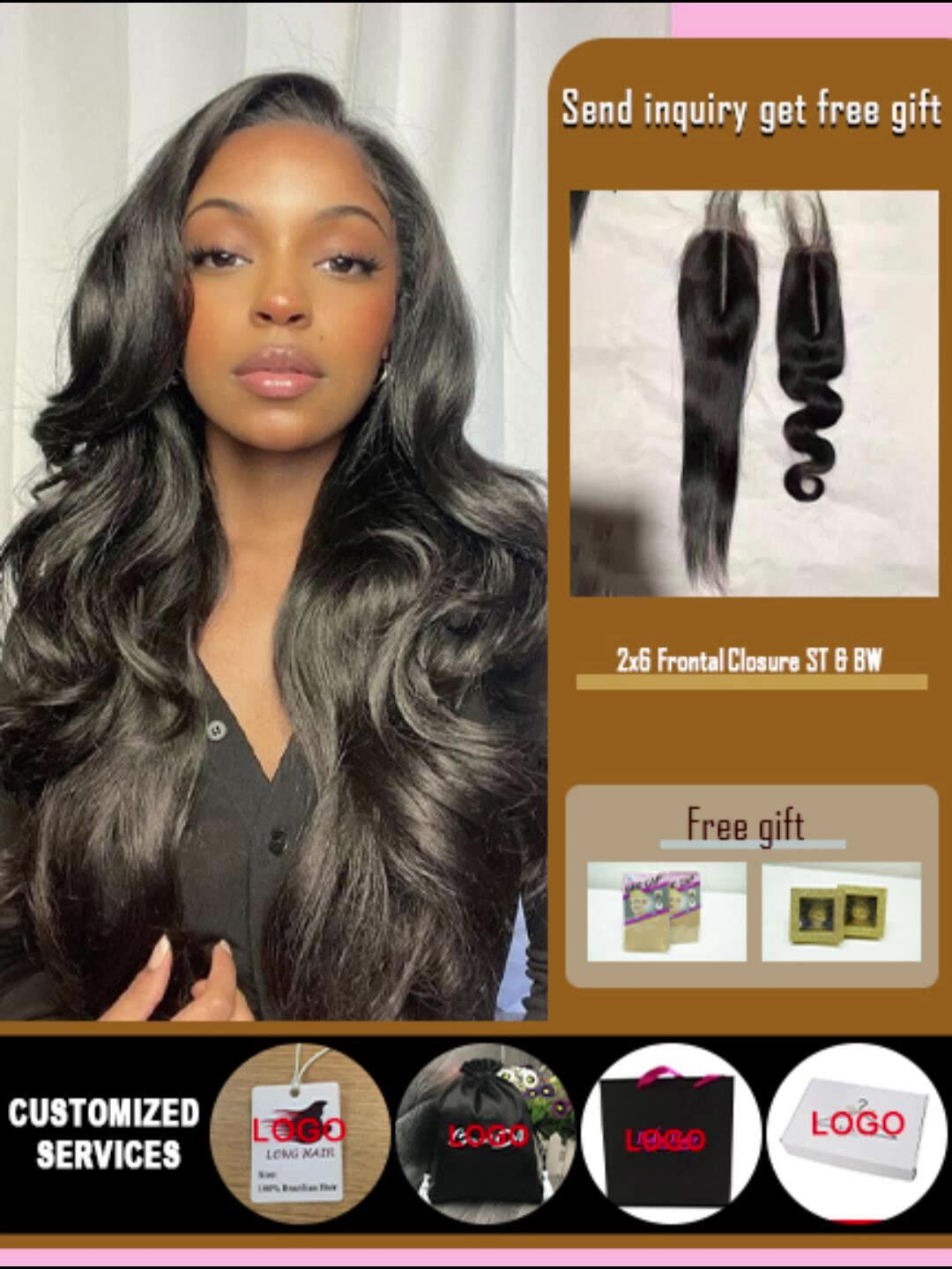 Kim K 2x6 Transparent Hd Lace Closure Middle Part Remy Virgin Human ...