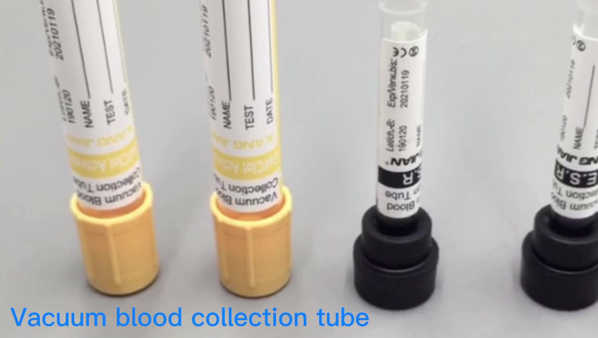 Yellow Top Sterile Gel Clot Activator Sst Vacuum Blood Sample ...