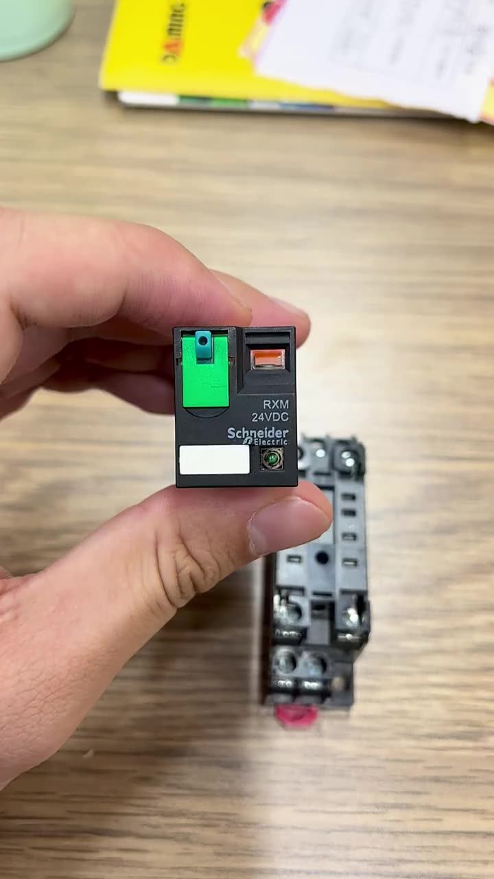 Rxm2ab2bd Miniature Plug-in Relay 2way 8 Pin 12 A 2 Co,With Led With ...