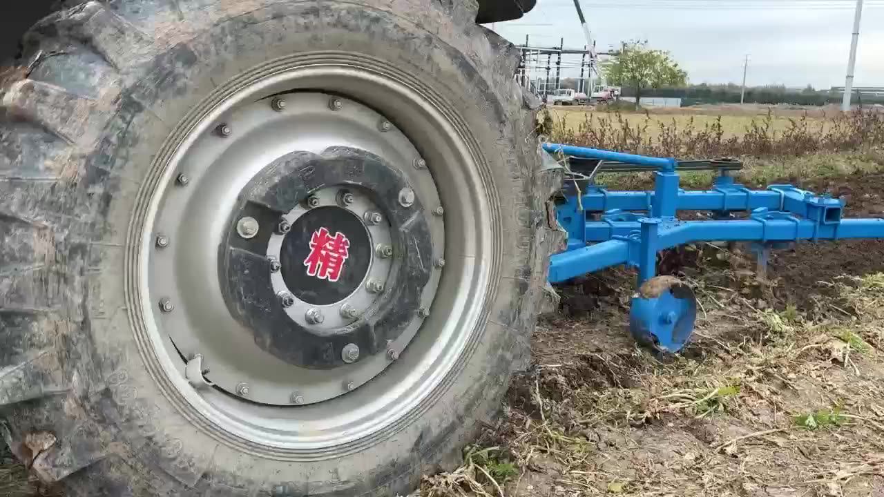 Tractor Pto Plough Rotary Machine Deep Furrow 100-140hp Plow And Rotary ...