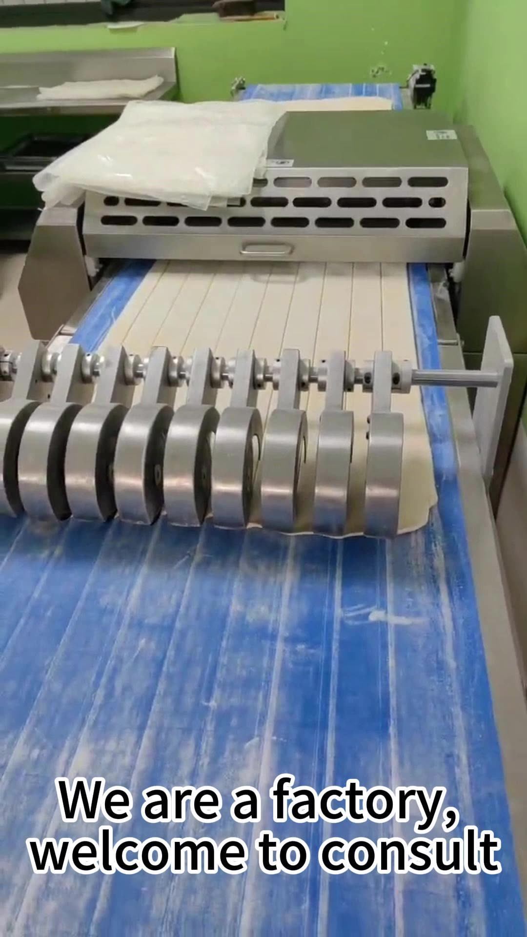 Commercial Automatic Dough Roller Sheeter And Cutter Croissant Making ...