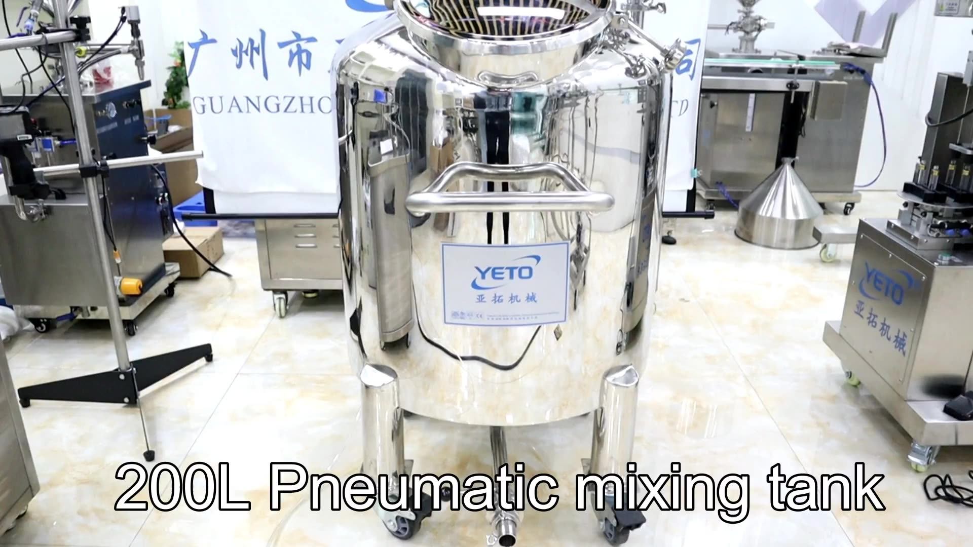 100l 200l Stainless Steel Mixer Tank Perfume Making Machine Perfume ...