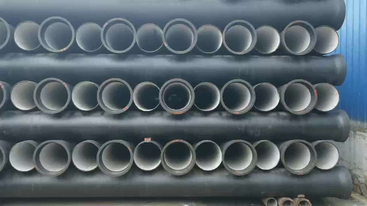Dn100 Dn125 Dn150 Dn300 Dn400 Dn600 Ductile Iron Cast Pipe For ...