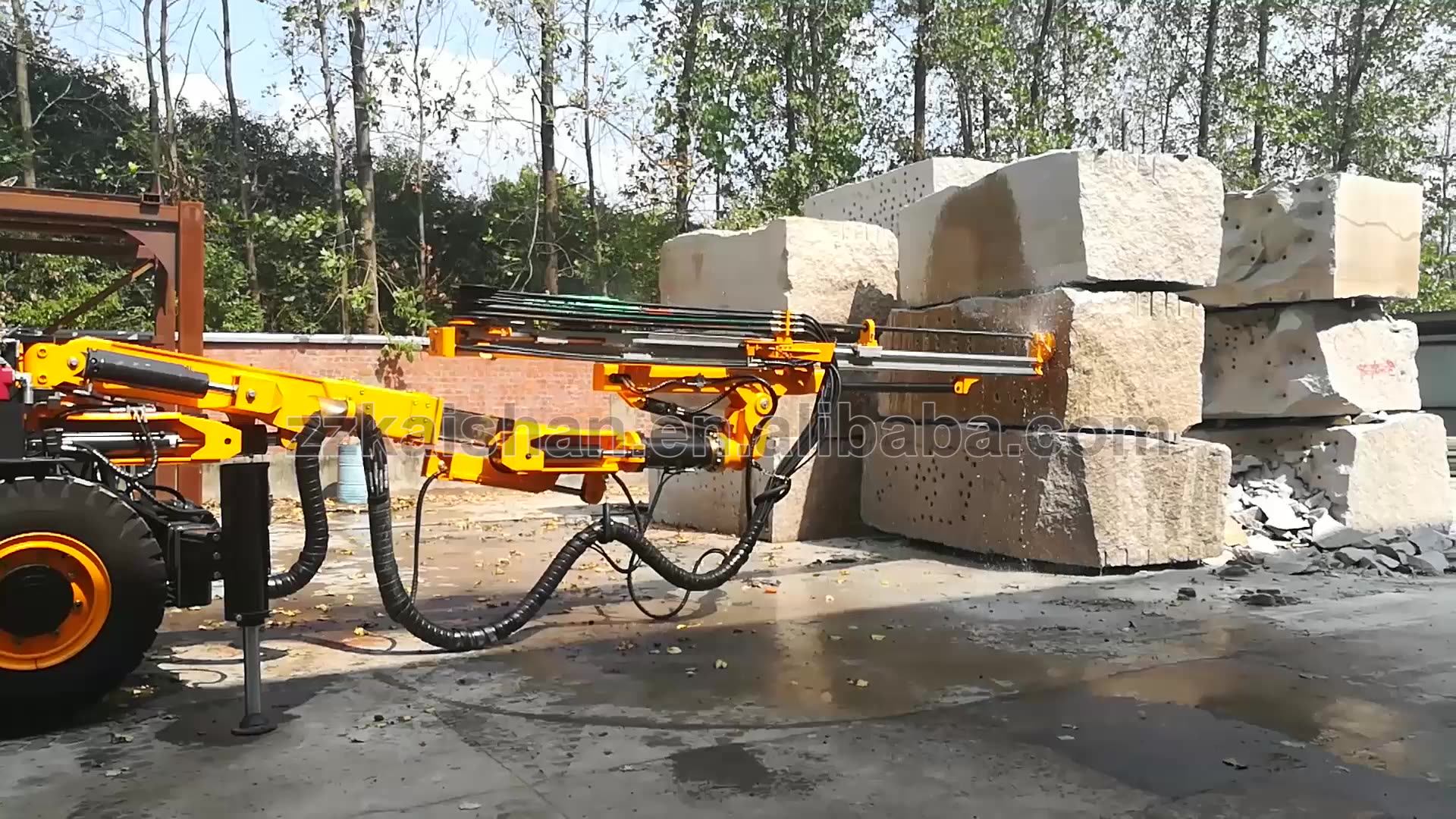 Fully Hydraulic Tunneling Jumbo Horizontal Mine Single Boom Drilling ...