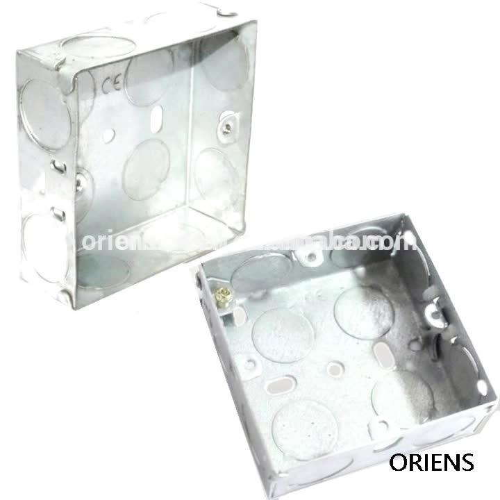3x3 Galvanized Metal Knockout Switch Electrical Box/electric Junction ...