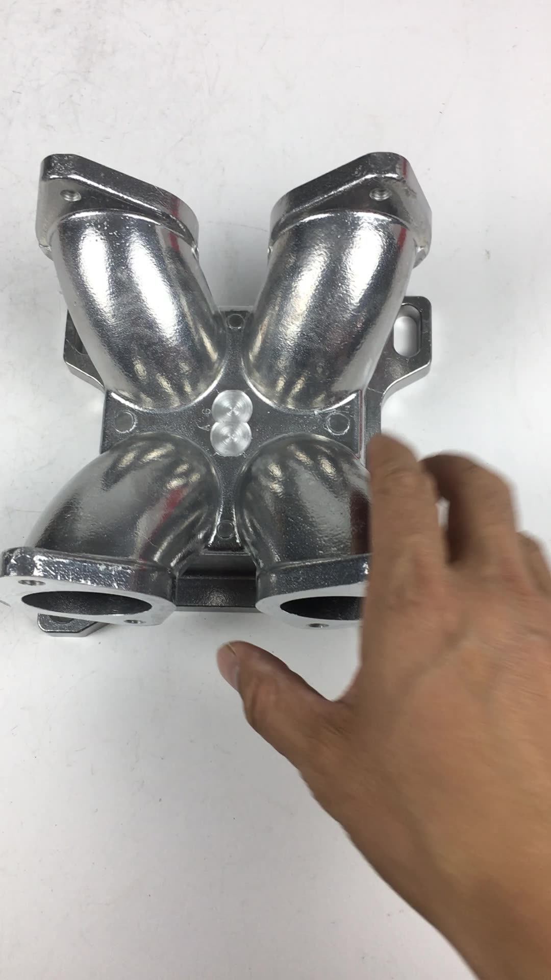 Inlet Intake Manifold For Redline 12-3144 Twin Dcoe Weber Empi To 4 ...