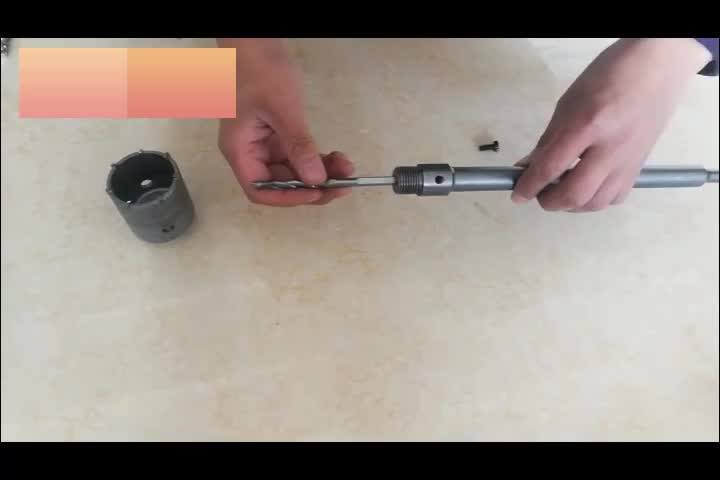 Sds Max Plus Shank Taladro Adaptador Hollow Hammer Tct Core Drill Bit ...