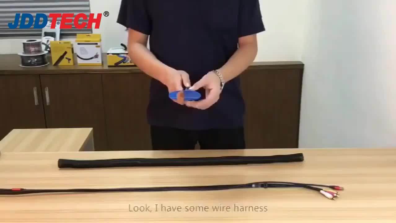 Cable Management-self-closing Mesh Braided Wrap/braided Cable Wrap ...