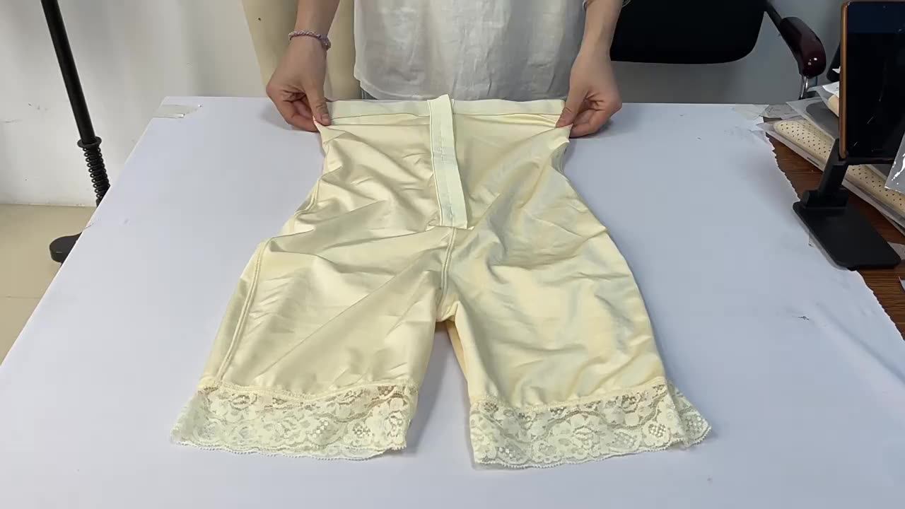 High Waisted Double Compression Butt Lifter Shaper Shorts Plus Size ...