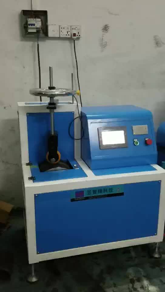 Scooter Caster Wheels Abrasion Test Machine/ Furniture Rubber Casters ...