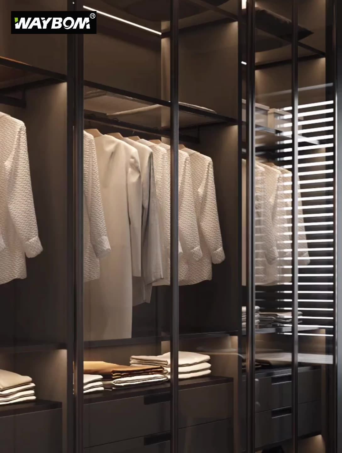 Weibang Wardrobe Cabinet With Factory Modern Dressing Room Closet ...