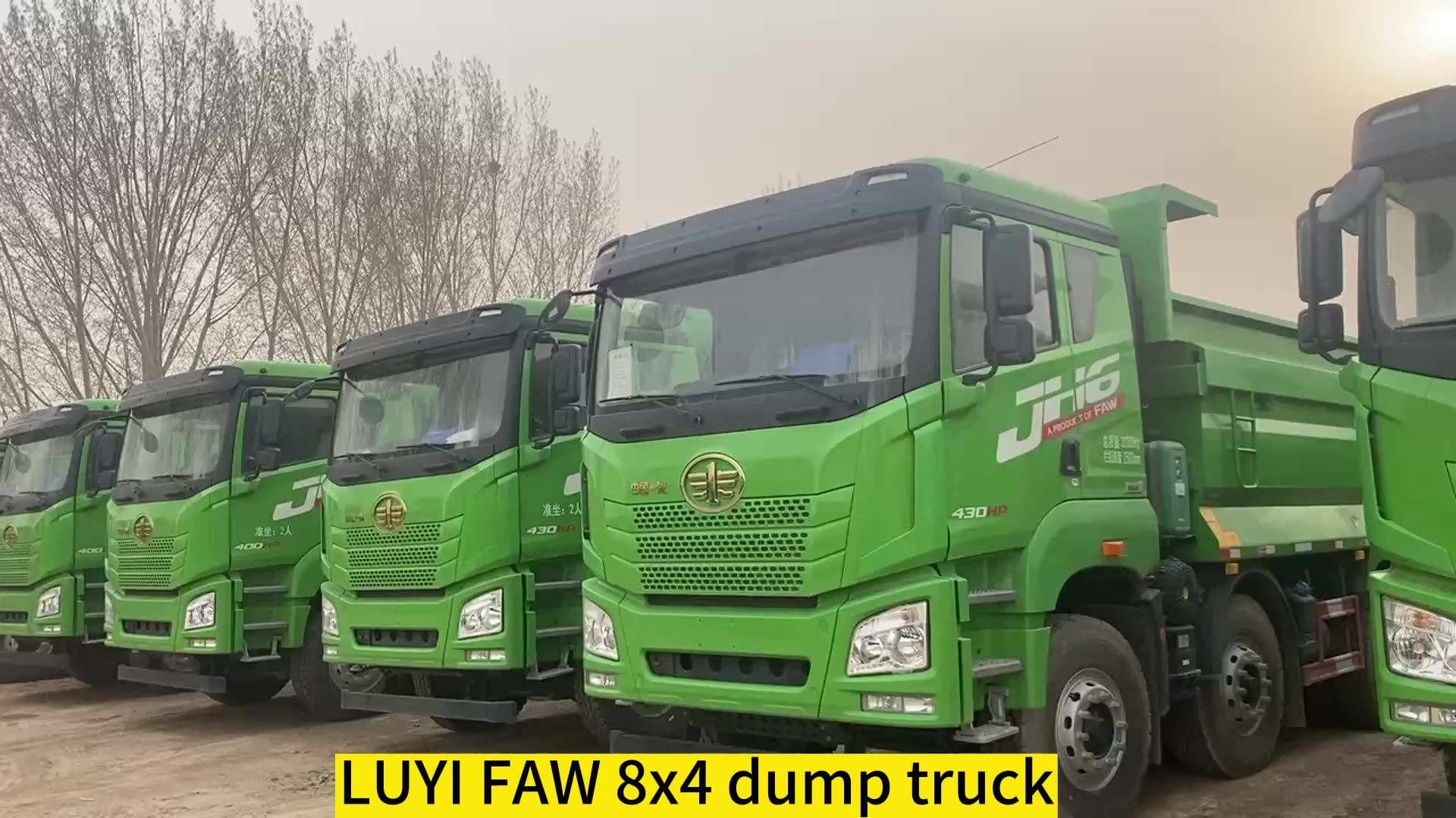 Faw Jh6 8x4 12 Wheels Euro 5 430hp Dump Tipper Truck For Sale - Buy Faw ...