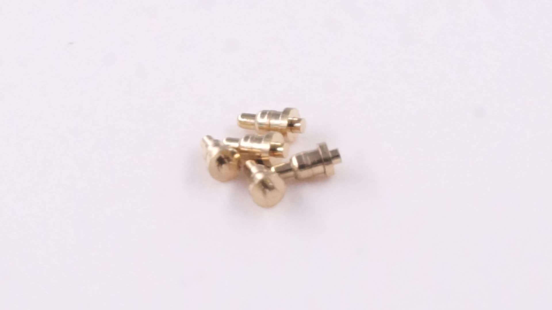 Spring Loaded Pogo Pin Connector 3.5 Mm Height Through Holes Pcb ...